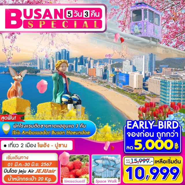 ทัวร์เกาหลี Busan Special BY 7C | | UNITHAI Trip